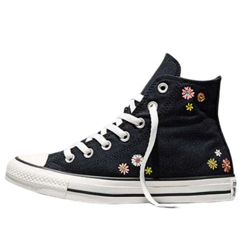 CONVERSE Chuck Taylor All Star Embroidered Florals - Black