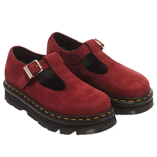 Dr. Martens Zebzag Mary Jane Milled Nubuck
