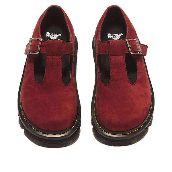 Dr. Martens Zebzag Mary Jane Milled Nubuck