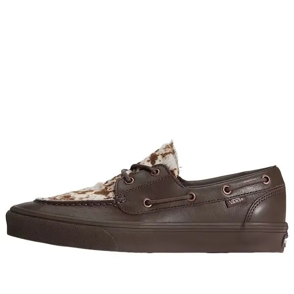 VANS 2-eyelet Boat Shoe Pony Hair - Brown