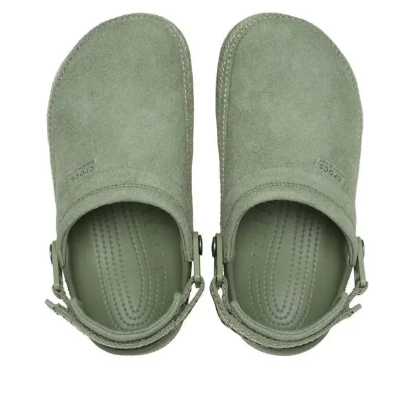 CROCS Crafted Vegan Suede Stitch Clog
