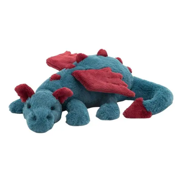 JELLYCAT Dexter Dragon Large Plush - Blue