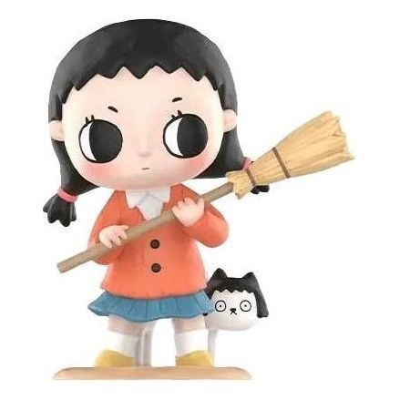 POP MART Nyota X Chibi Maruko Chan Series Figures "that's My Sister - Multi-color