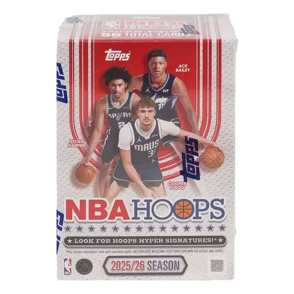 TOPPS Hoops Basketball 25-26 Hanger Box - Multi-color