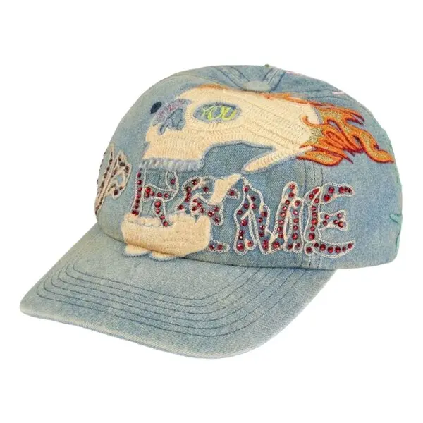 Supreme X Fw26 6-panel Hat - Denim