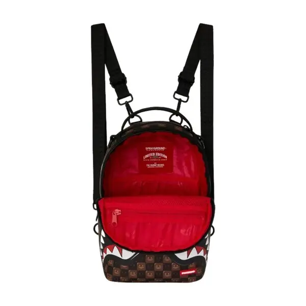 SPRAYGROUND Sharks In Paris Grin & Grind Mini Backpack
