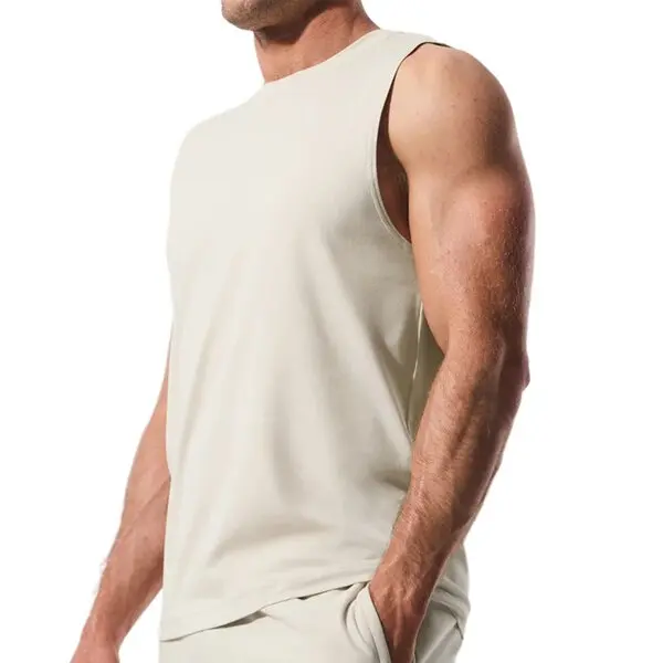 Alo Yoga Conquer Muscle Tank - Bone