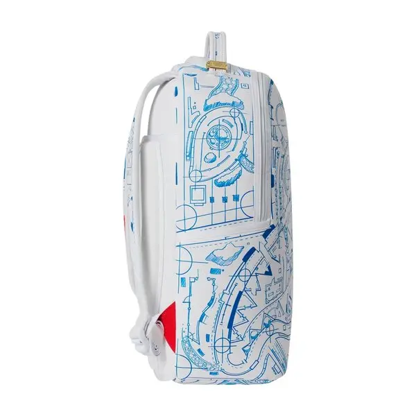 SPRAYGROUND Frank Lloyd Wright Collab Architectural Drawing Backpack