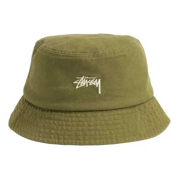 StÜssy Stock Bucket Hat - Olive