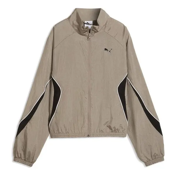 PUMA Sport Relaxed Woven Jacket - Mouse Gray