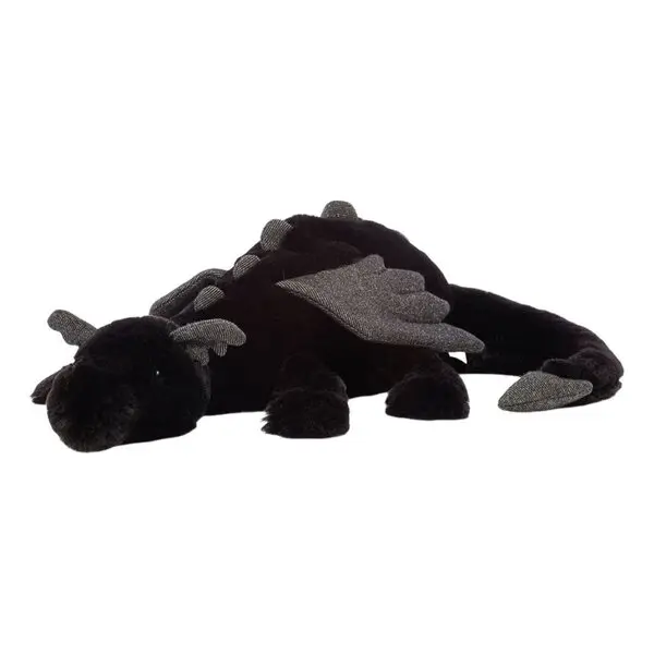 JELLYCAT Onyx Dragon Large Plush - Black