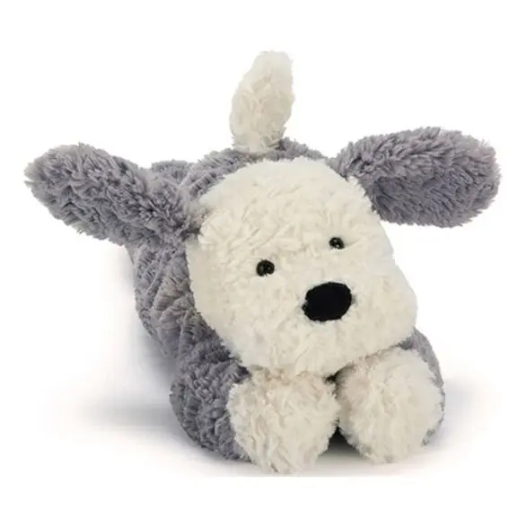 JELLYCAT Tumblie Sheep Dog 'grey - Light Gray