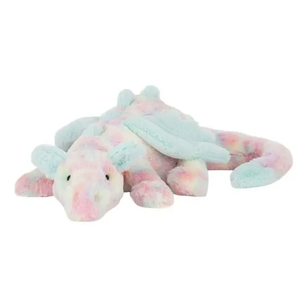 JELLYCAT Lazulia Dragon Large Plush - Rainbow