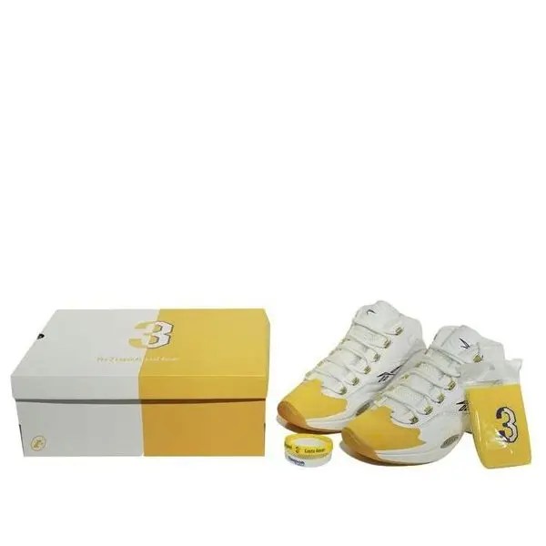 REEBOK Question Mid "yellow Toe - White/yellow