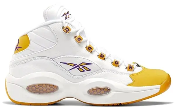 REEBOK Question Mid "yellow Toe - White/yellow