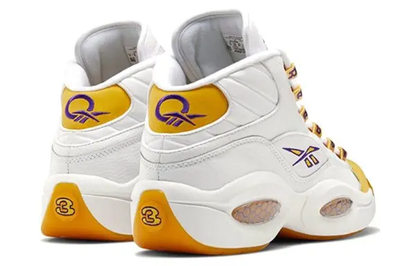 REEBOK Question Mid "yellow Toe - White/yellow