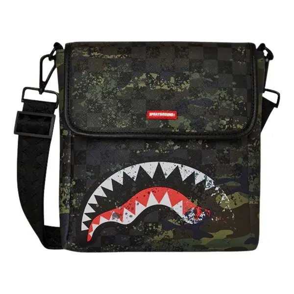 SPRAYGROUND T-rex City Messenger Bag - Multicolor