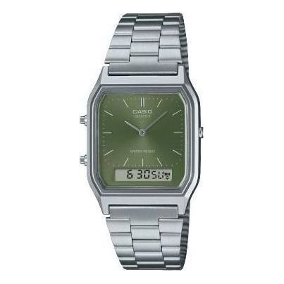 Casio Vintage Aq230 Series Watch - Green