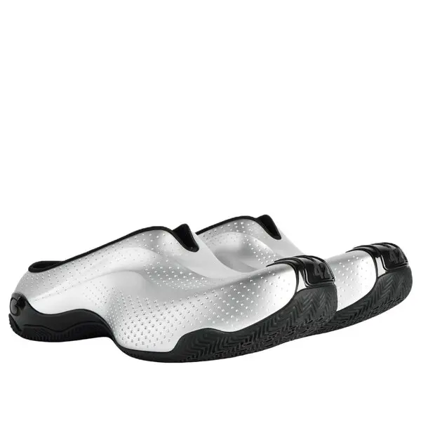 Balenciaga Basketball Mule Sneaker 'silver Black