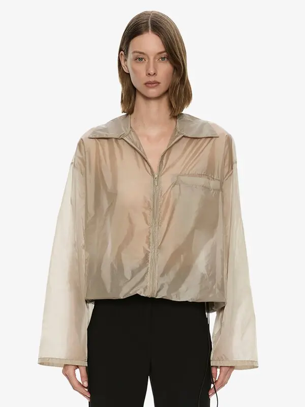 Christopher Esber Lucent Spray Jacket - Bone