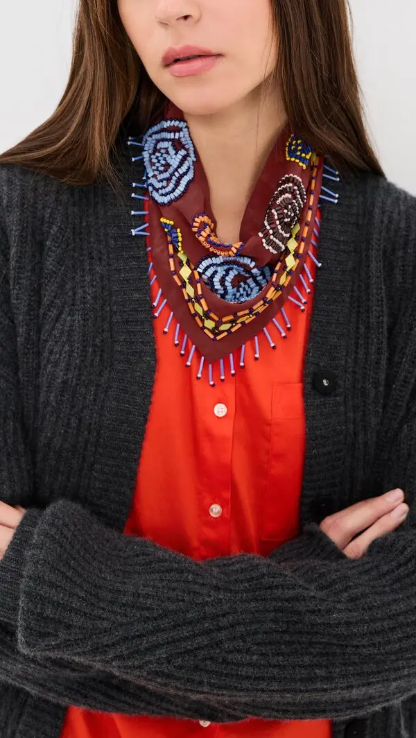 Mignonne Gavigan Amalia Scarf Necklace