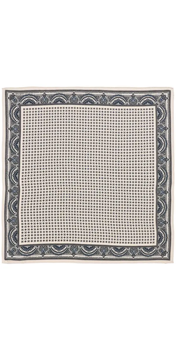 Veronica Beard Sava Scarf - Ecru Multi
