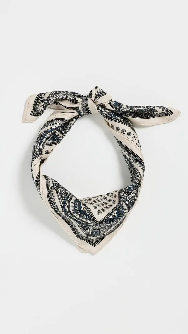 Veronica Beard Sava Scarf - Ecru Multi
