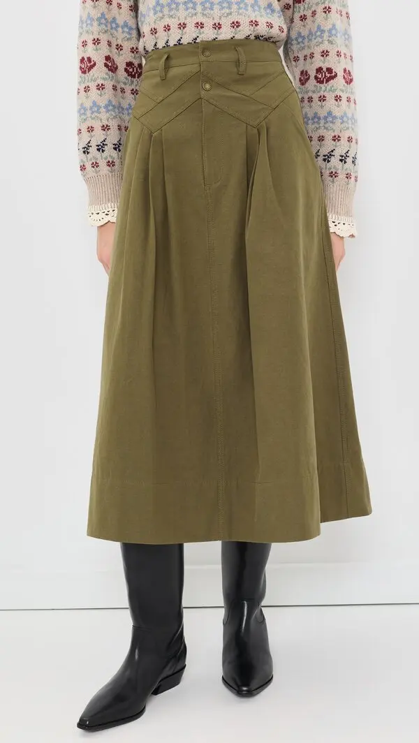 The Great. The Field Skirt