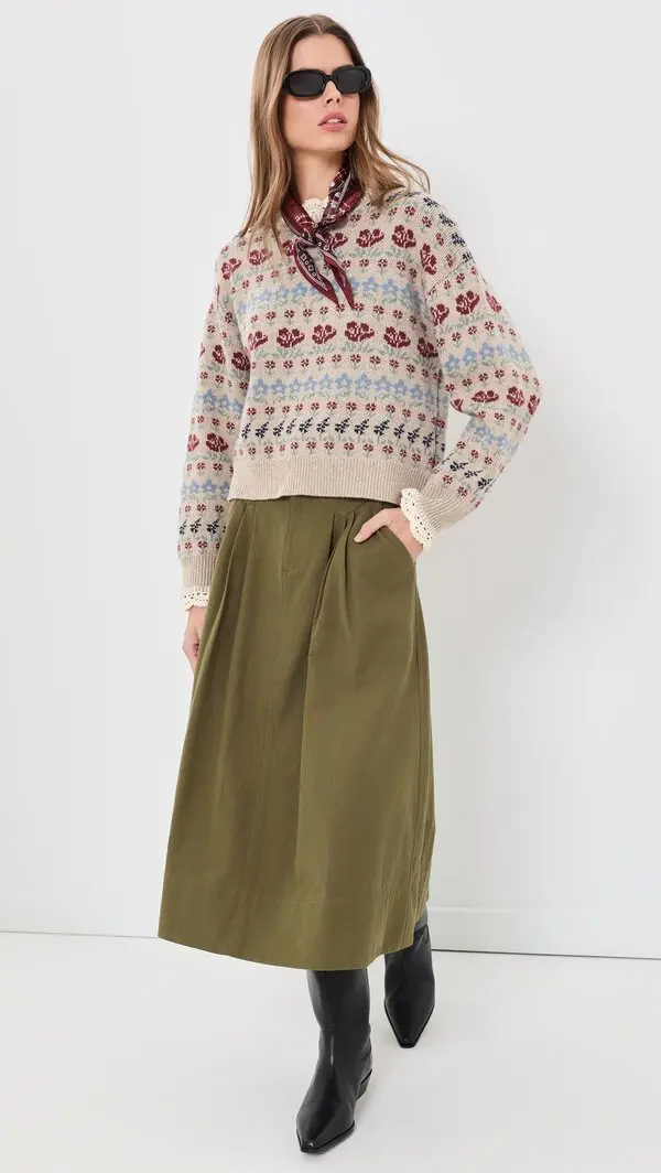 The Great. The Field Skirt