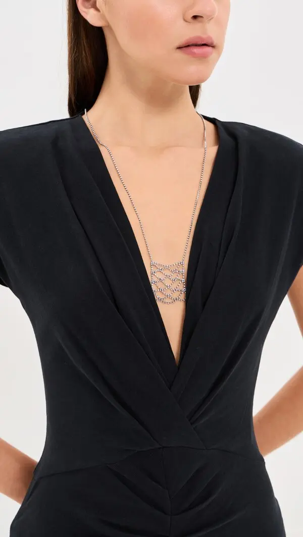 Isabel Marant Étoile Crystal Accent Necklace