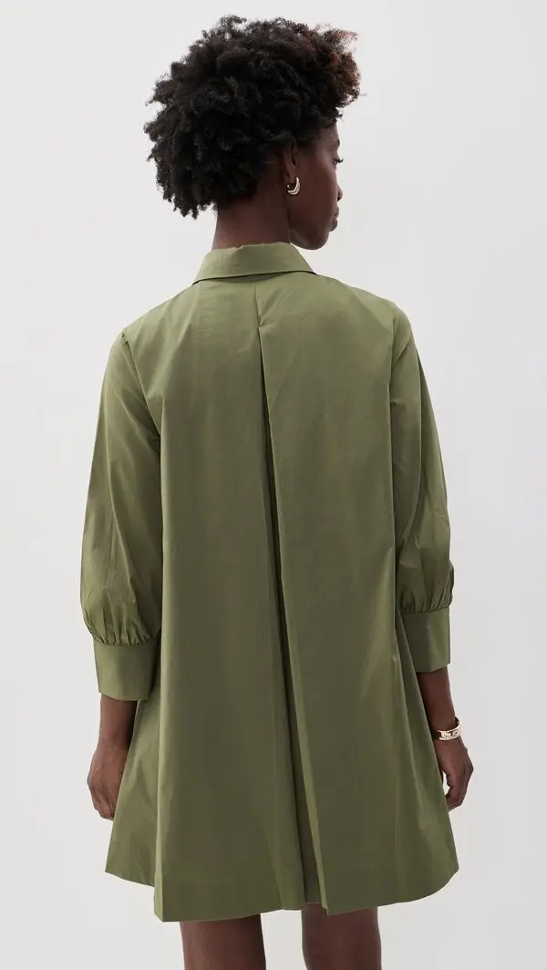 English Factory Bow Shirt Dress