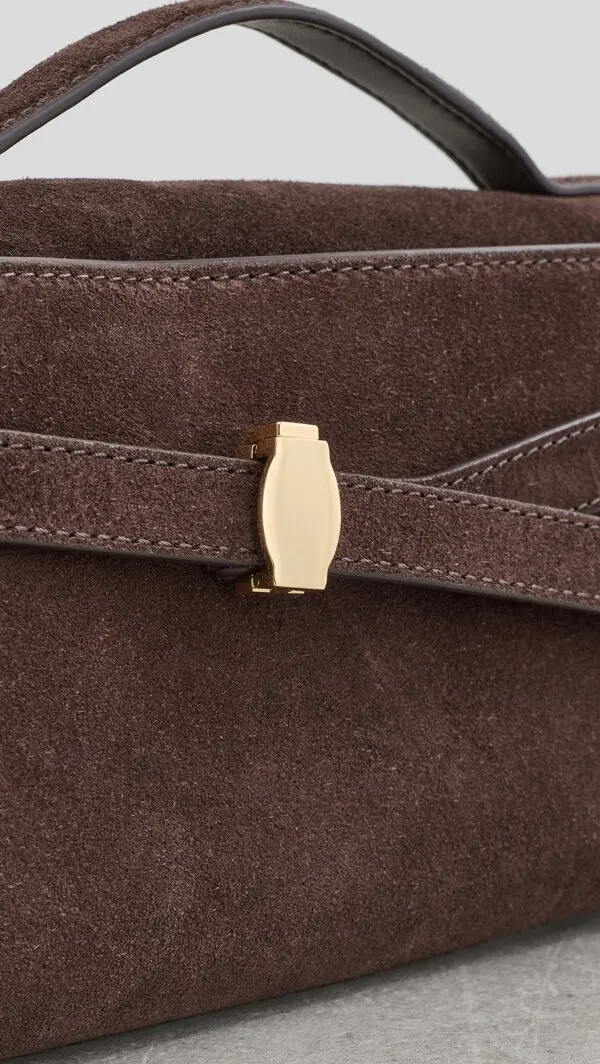 Veronica Beard Suede Dash Clutch Bag