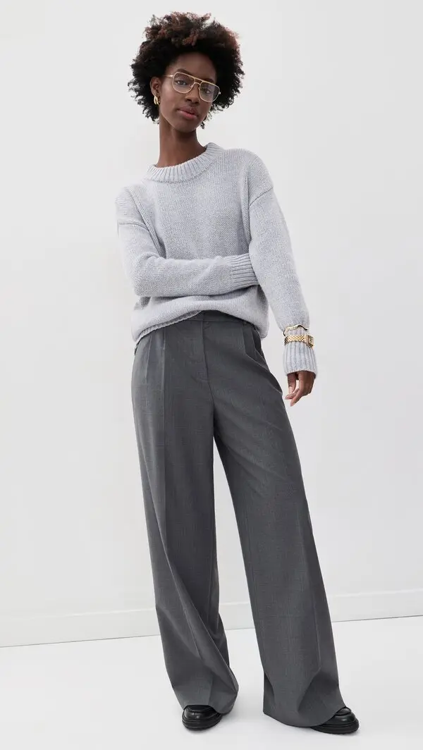 LA LIGNE Solid Marin Sweater