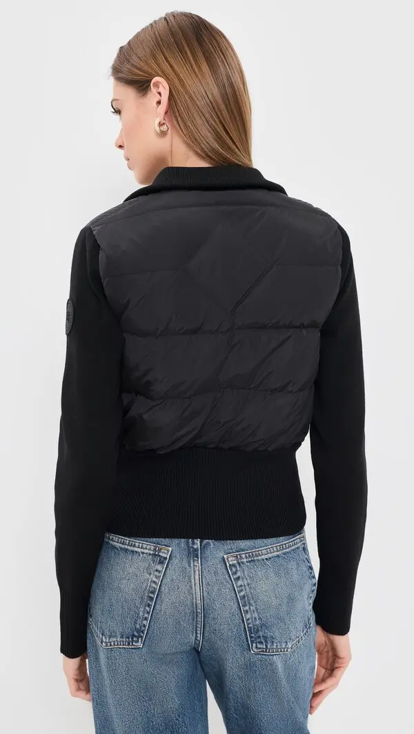 Canada Goose Wide Quilt Knit Down Jacket