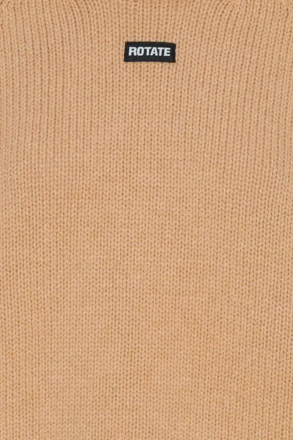 ROTATE BY BIRGER CHRISTENSEN Logo Patch Sweater