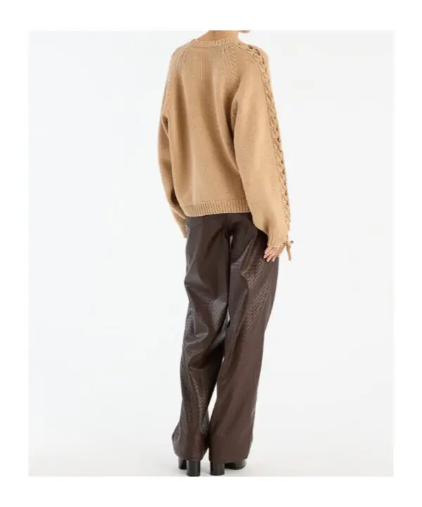 ROTATE BY BIRGER CHRISTENSEN Logo Patch Sweater