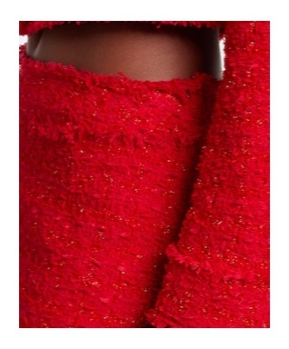 Dolce & Gabbana Cropped Cotton-blend Tweed Jacket