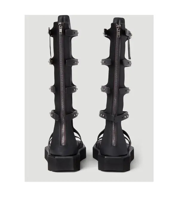 Rick Owens Cyclops Spartan Leather Sandals