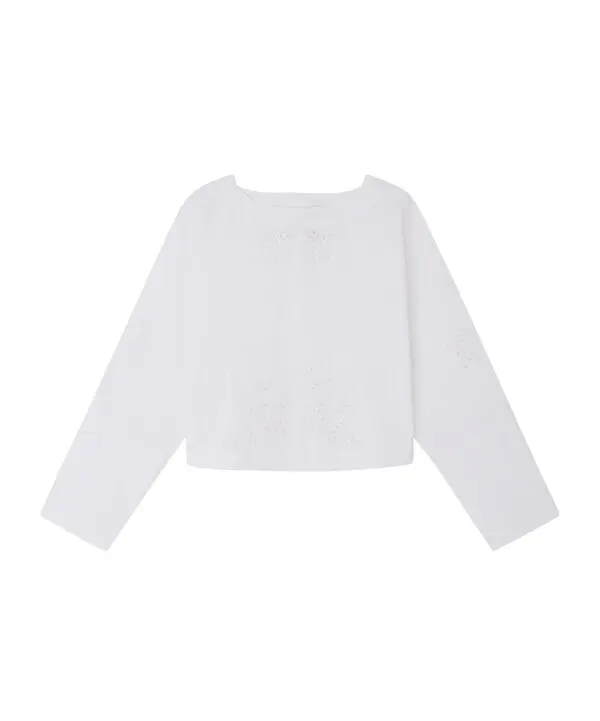 Soeur Embroidered Long Sleeve Shirt