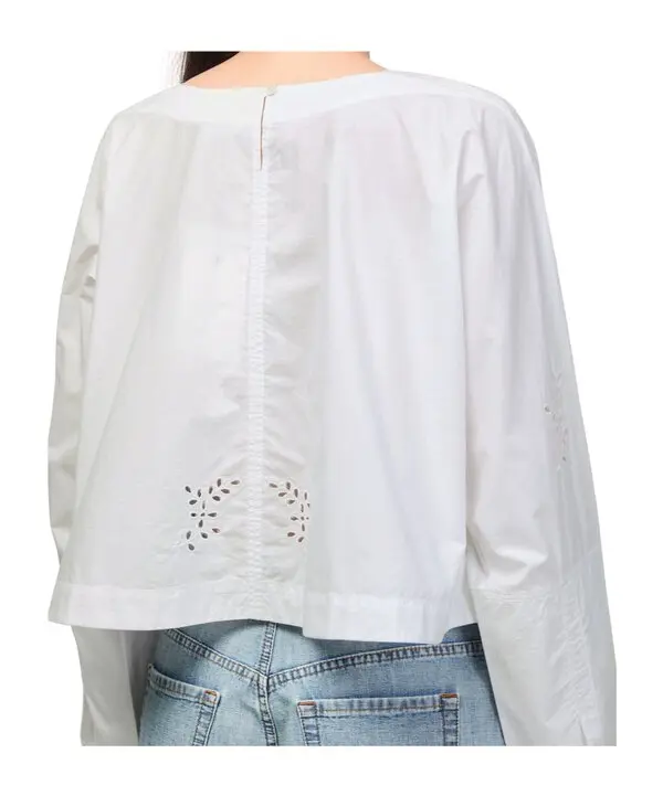 Soeur Embroidered Long Sleeve Shirt