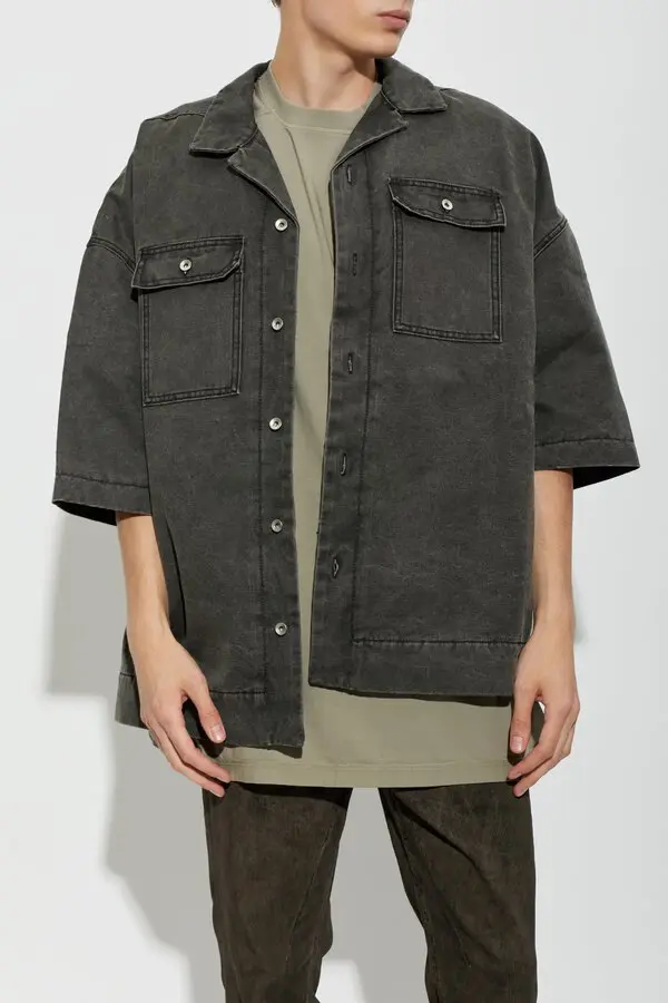 Rick Owens Oversized Denim Shirt