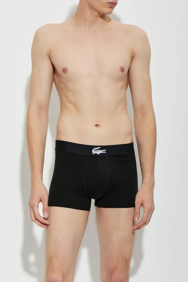Lacoste 3-pack Of Cotton Boxers