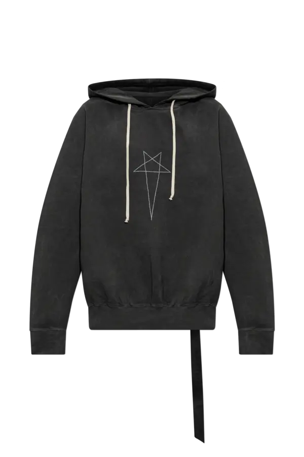 Rick Owens Hoodie - Black