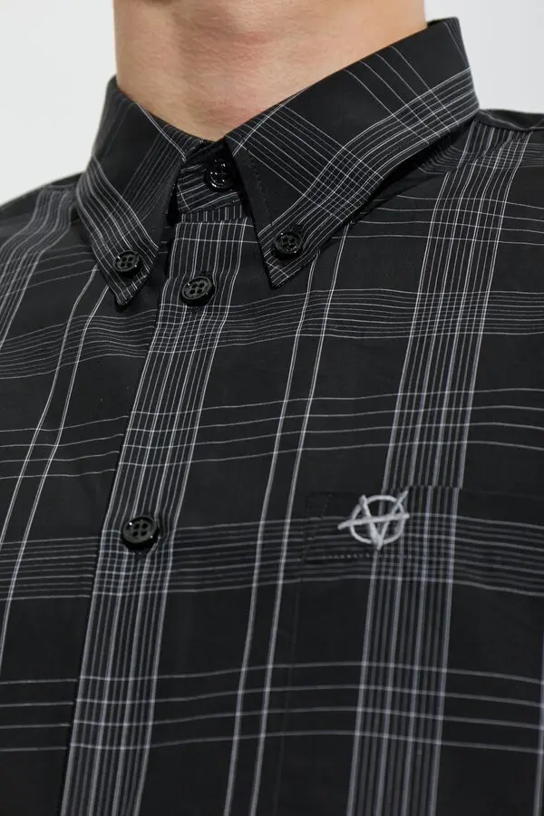 Vetements Plaid Pattern Shirt