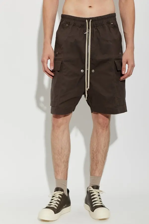 Rick Owens Cargobela’ Cotton Shorts
