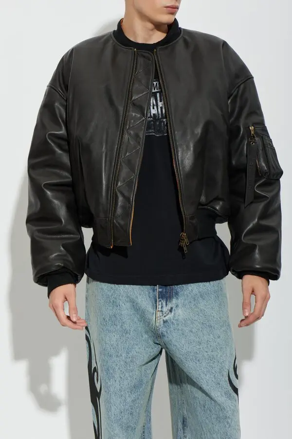 Vetements Leather ‘bomber’ Jacket