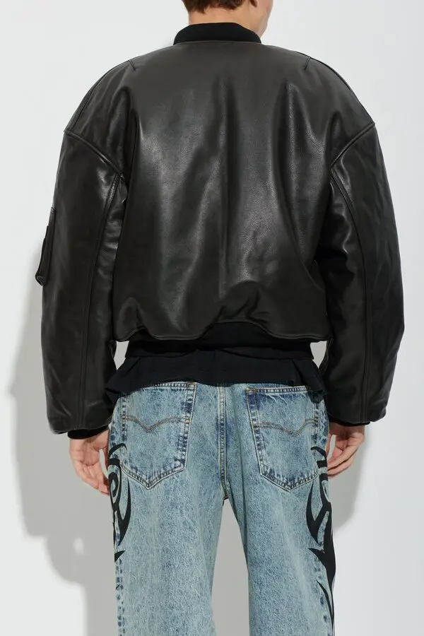 Vetements Leather ‘bomber’ Jacket