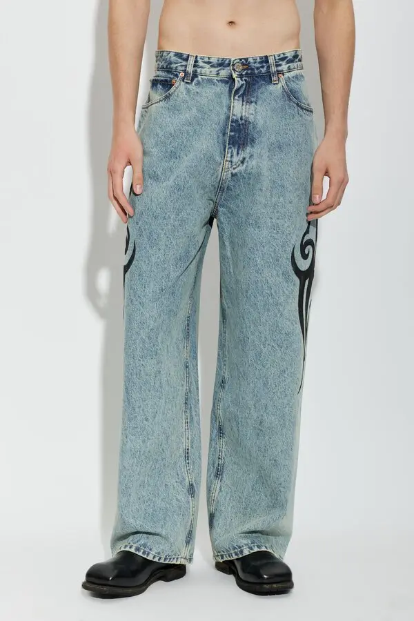 Vetements Jeans With Print