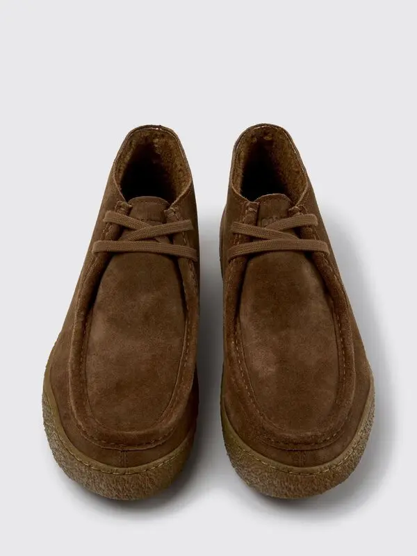 Camper Peu Terreno Suede Lace-up Chukka Boots