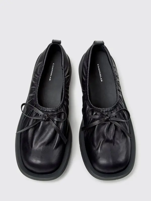 Camper Mil 1978 Ballet Flats With Distressed Effect - Black